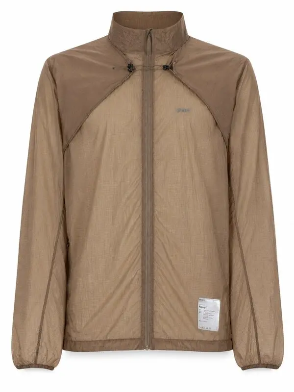 Satisfy Lightweight Zip Front Windbreaker Jacket