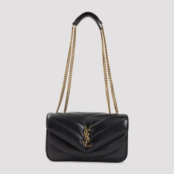 Saint Laurent Lou Lou Leather Handbag, W 24cm X H 14cm X D 6cm