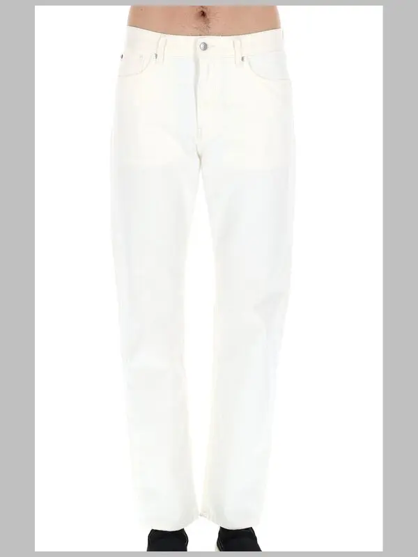 Hugo Straight-leg Denim Jeans - Powder