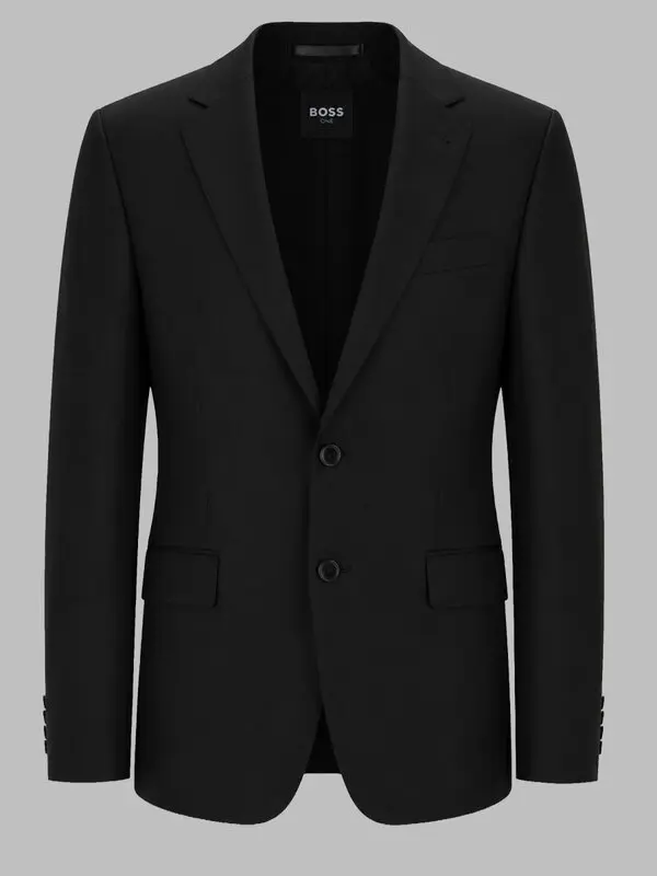 BOSS Virgin Wool Tailored Blazer