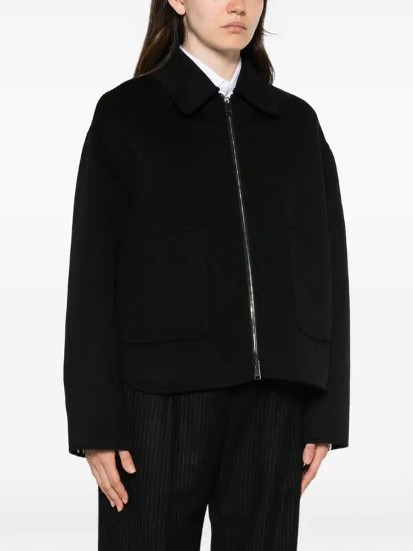 Fendi Ff Wool Blouson Jacket
