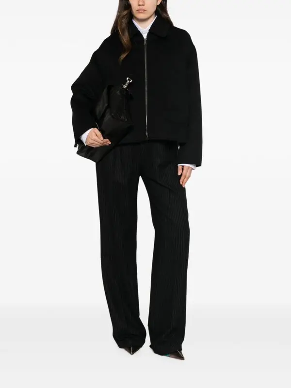 Fendi Ff Wool Blouson Jacket