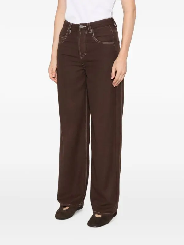 UMA WANG Phyllis Wool Blend Trousers