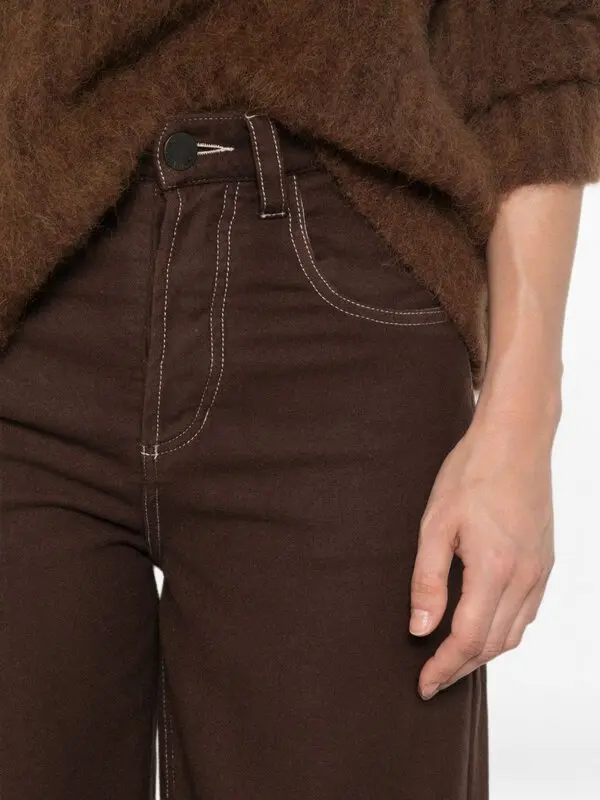 UMA WANG Phyllis Wool Blend Trousers