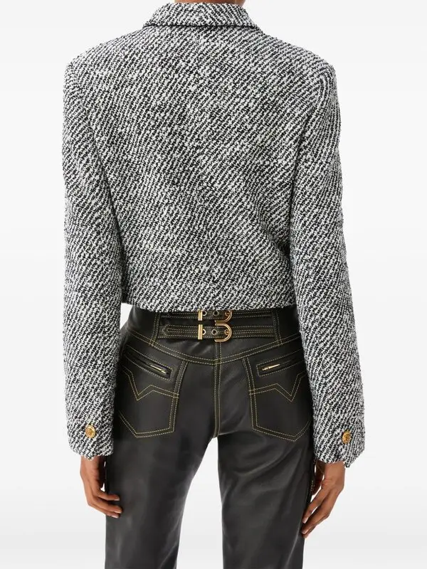 Versace Bouclé Wool Jacket