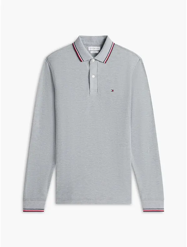 Tommy Hilfiger Long-sleeve Tommy Wicking Polo