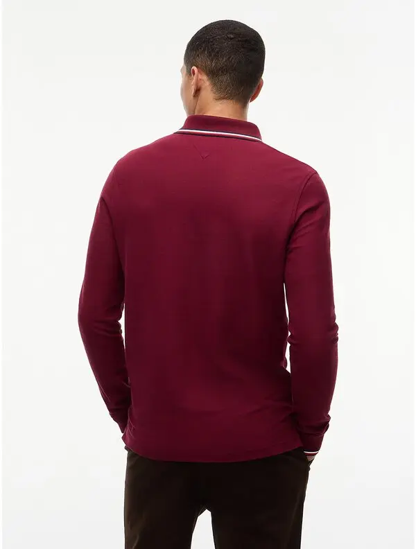 Tommy Hilfiger Long-sleeve Tommy Wicking Polo
