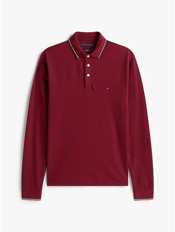 Tommy Hilfiger Long-sleeve Tommy Wicking Polo