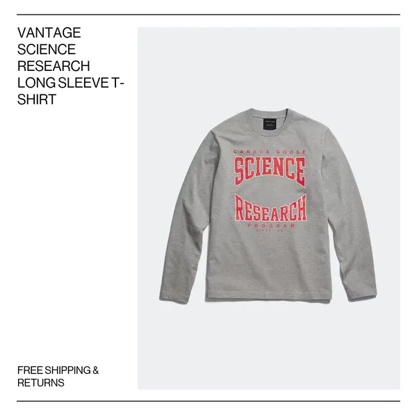 Canada Goose Vantage Science Research Long Sleeve T-shirt