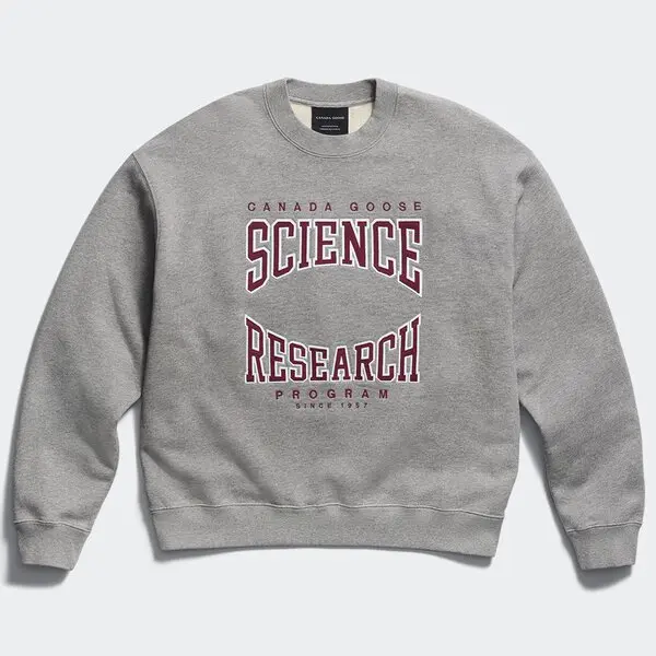 Canada Goose Wander Science Research Sweatshirt - Stone Heather