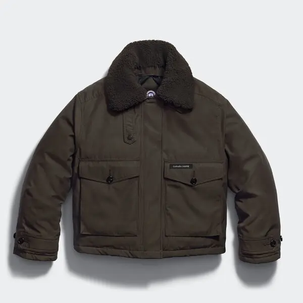 Canada Goose Scout Jacket With Shearling Collar - Arabica