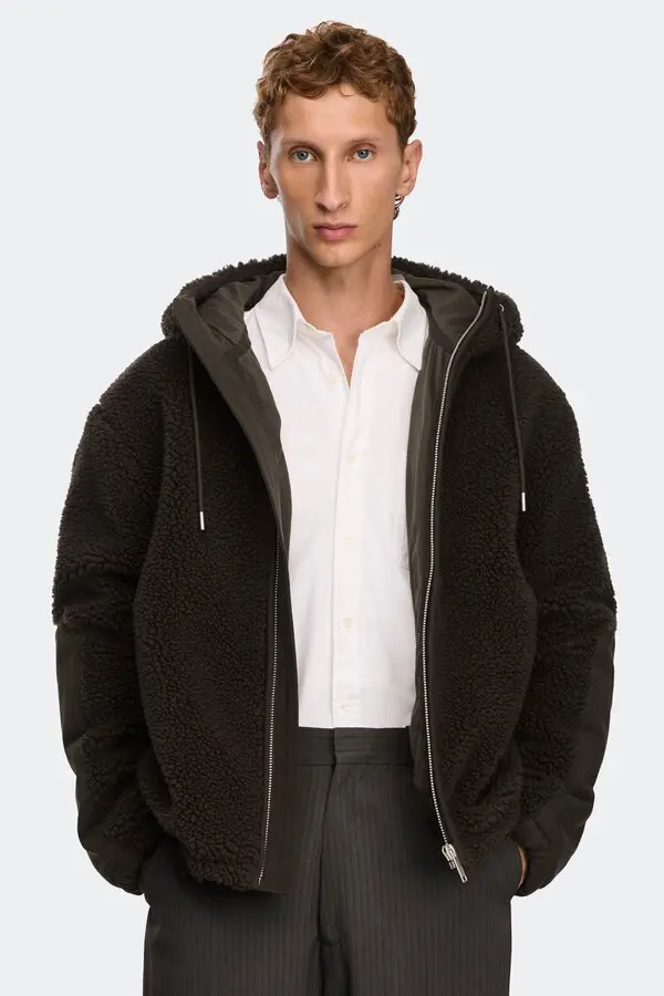 Canada Goose Harrier Full Zip Fleece Hoodie - Arabica