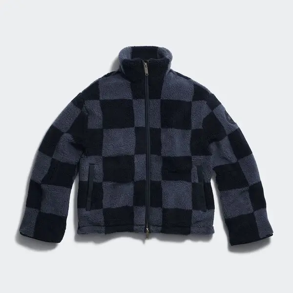 Canada Goose Soren Checkered Fleece Full Zip - Dusk Blue Check
