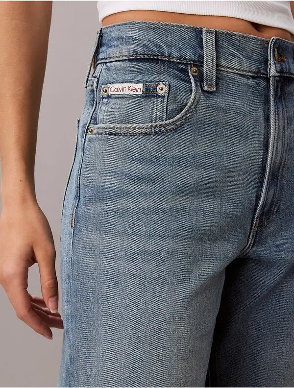 Calvin Klein Ultra High Rise Wide Leg Jeans