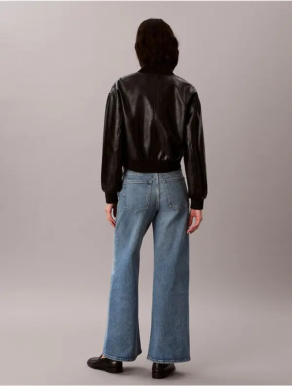 Calvin Klein Ultra High Rise Wide Leg Jeans