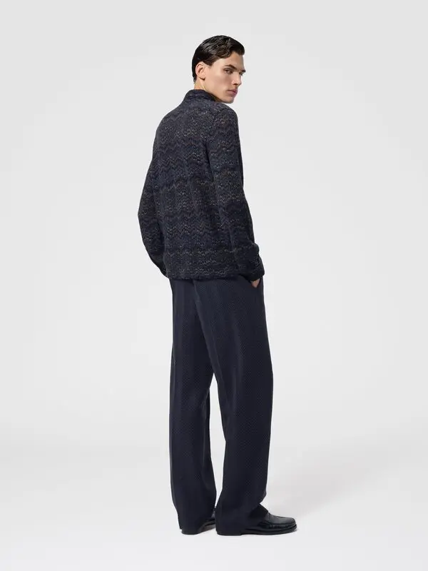 Missoni Cashmere And Viscose Knit Shirt