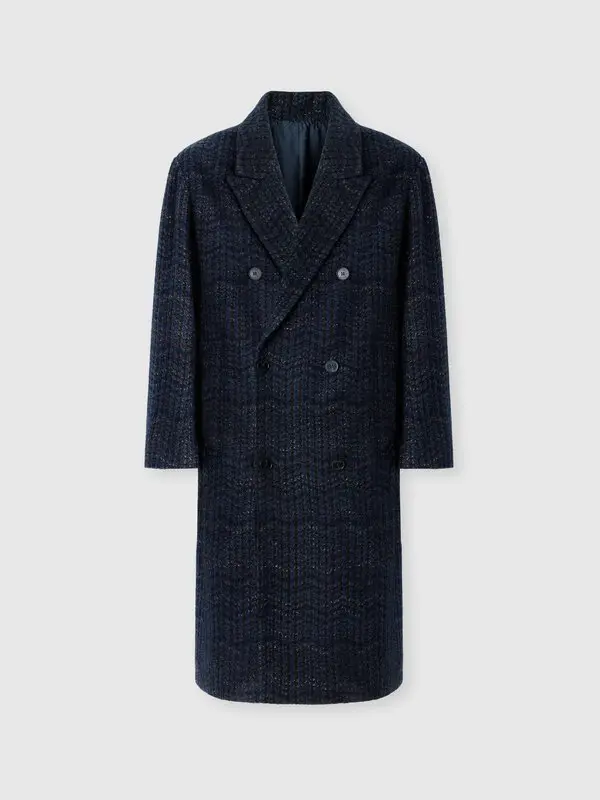 Missoni Double-breasted Cashmere And Viscose Coat
