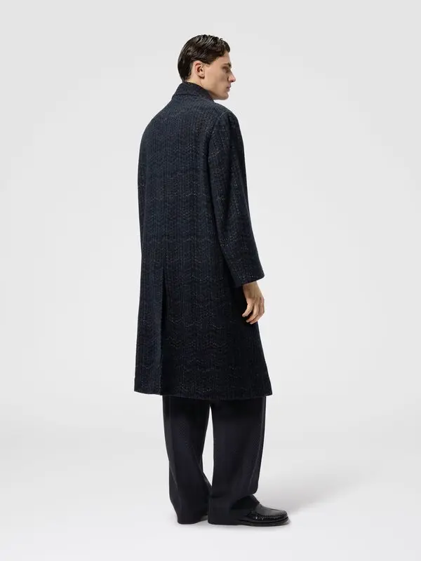 Missoni Double-breasted Cashmere And Viscose Coat