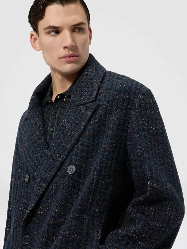 Missoni Double-breasted Cashmere And Viscose Coat