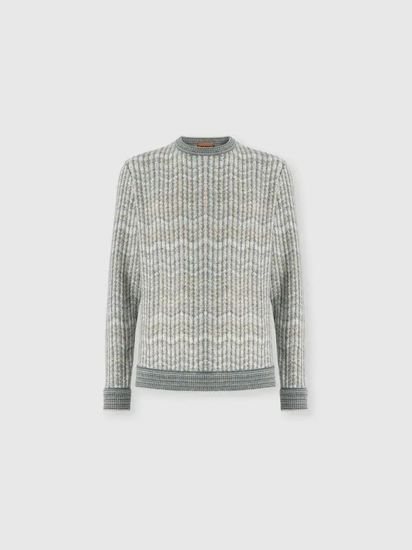 Missoni Cashmere And Viscose Zig Zag Pullover