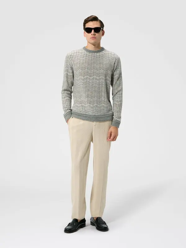 Missoni Cashmere And Viscose Zig Zag Pullover