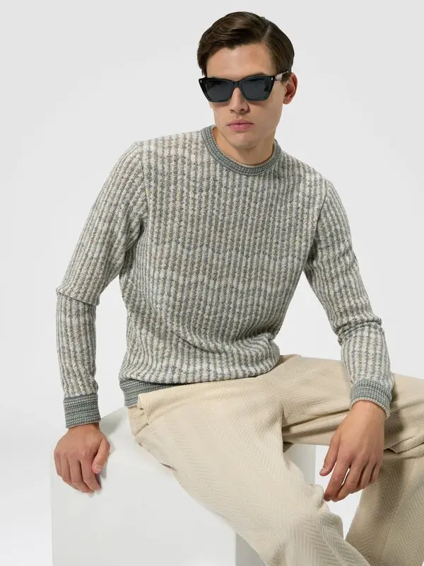 Missoni Cashmere And Viscose Zig Zag Pullover