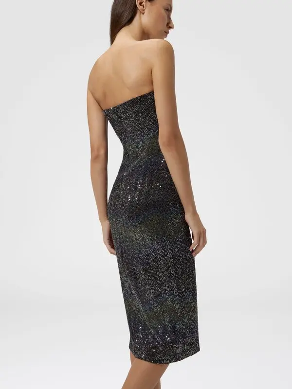 Missoni Strapless Sequined Long Dress