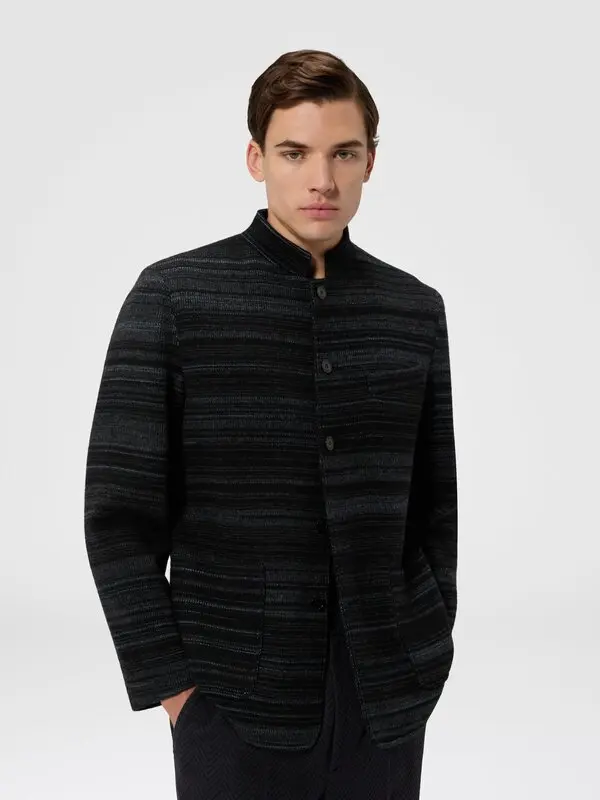 Missoni Striped Knit Jacket