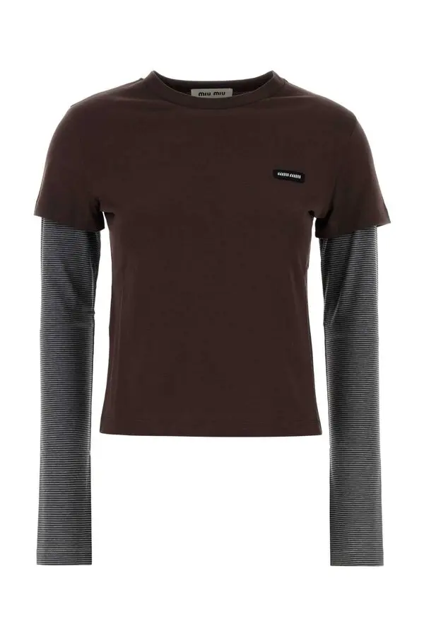 Miu Miu Cotton T-shirt