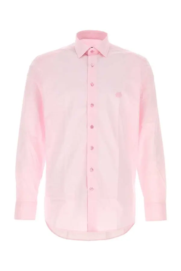 Etro Pastel Stretch Poplin Shirt - Pink