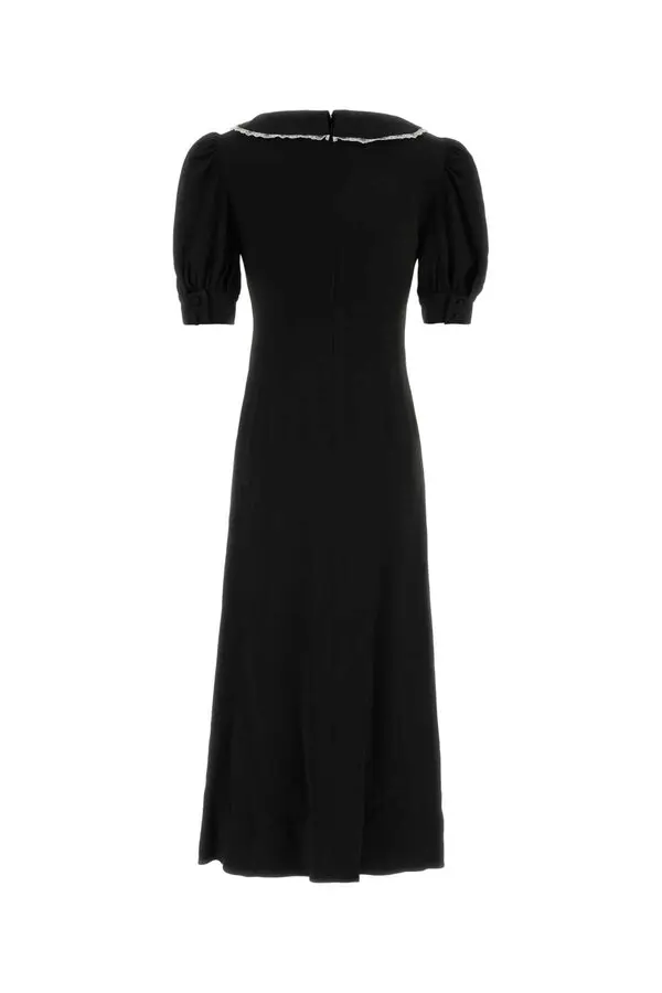 Alessandra Rich Stretch Cady Dress