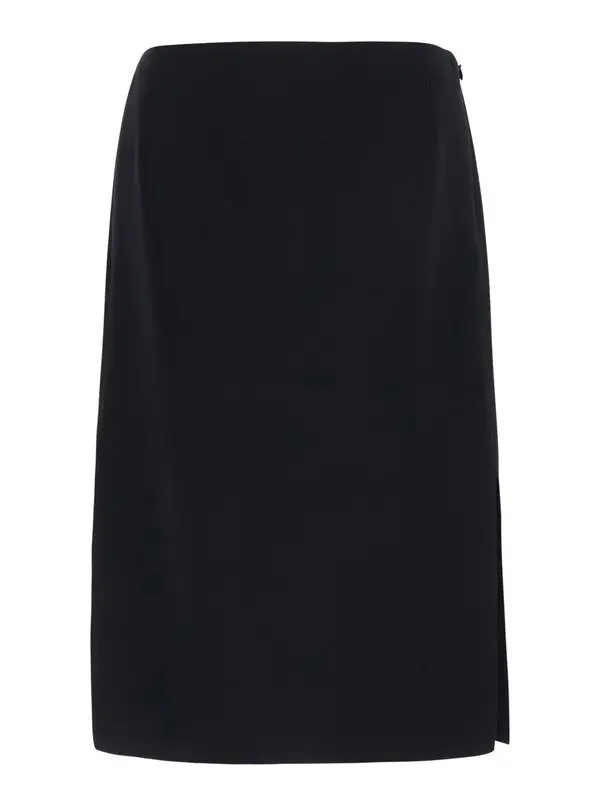 Fendi Skirt Silk Wool