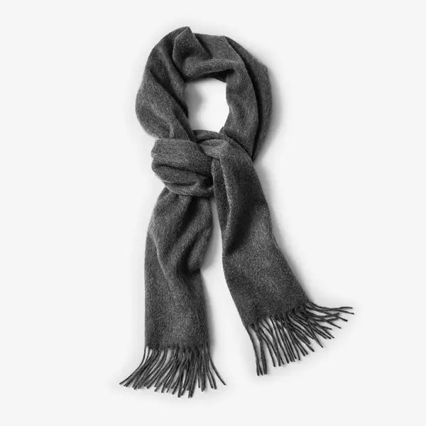Allen Edmonds Cashmere Scarf - Charcoal