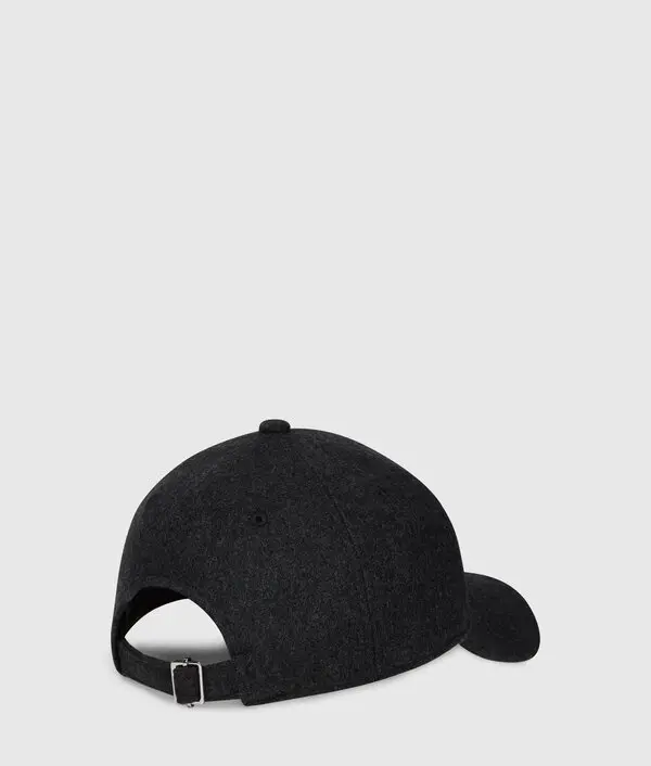 KL JEANS Logo Wool-blend Cap