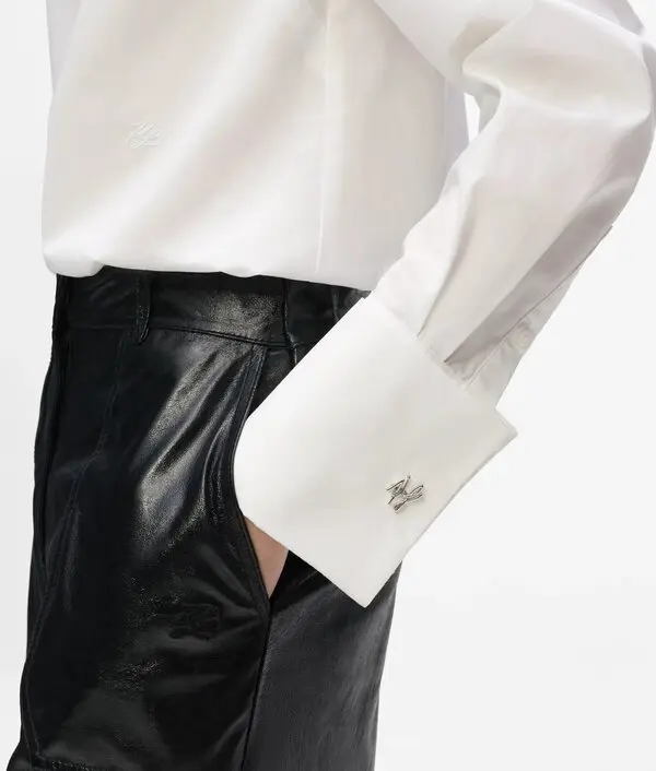 Karl Lagerfeld High Neck Blouse