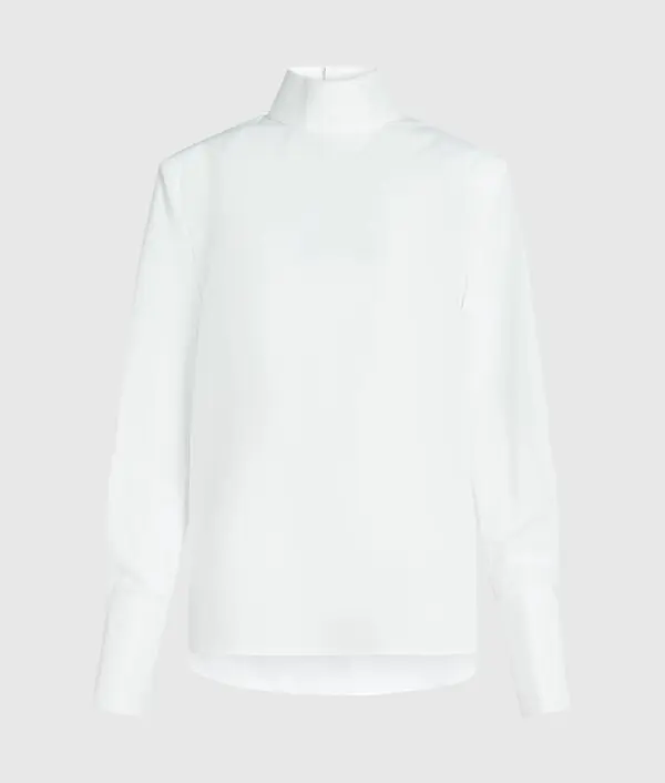 Karl Lagerfeld High Neck Blouse