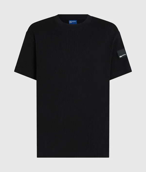 KL JEANS Waffle Box Logo T-shirt