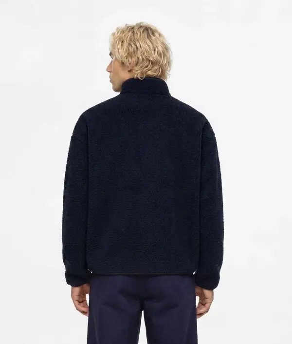 KL JEANS Half-zip Fleece Sweatshirt