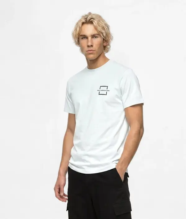KL JEANS Box Logo T-shirt - White