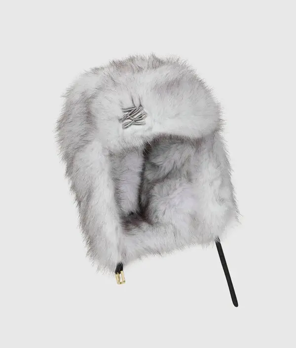 Karl Lagerfeld Faux-fur Trapper Hat