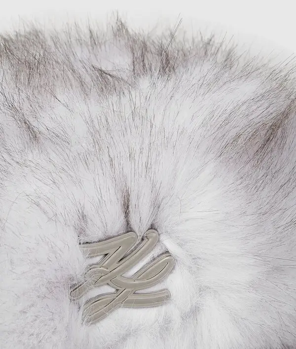 Karl Lagerfeld Faux-fur Trapper Hat
