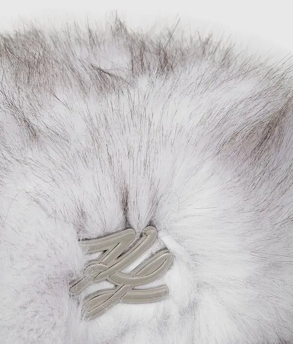 Karl Lagerfeld Faux-fur Trapper Hat