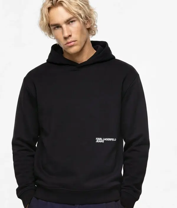 KL JEANS Ombré Box Logo Hoodie