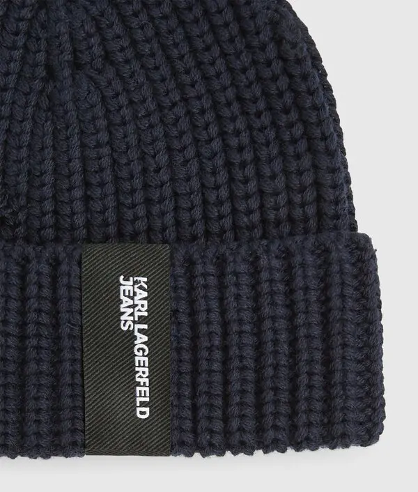 KL JEANS Jeans Ribbed Cotton Beanie