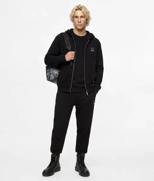 KL JEANS Waffle Zip-up Hoodie