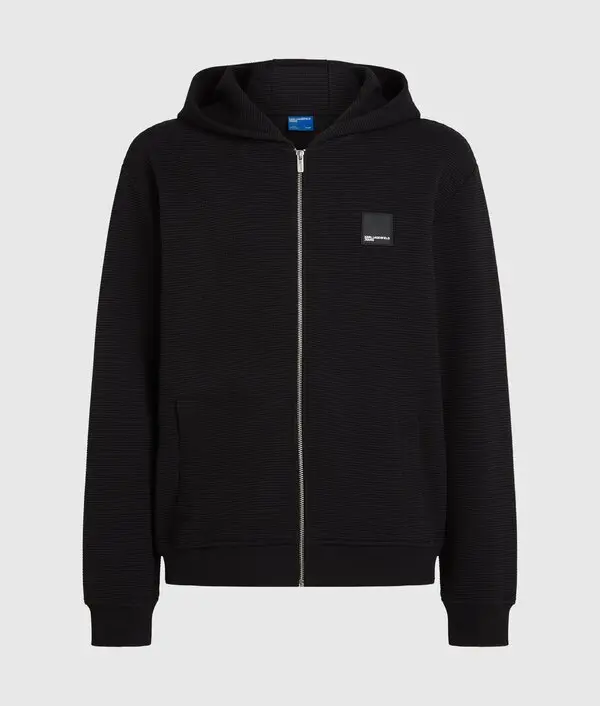 KL JEANS Waffle Zip-up Hoodie