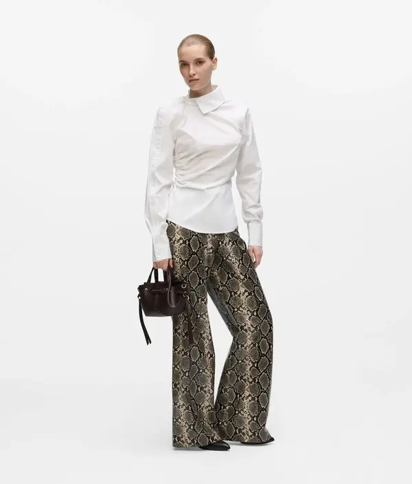 Karl Lagerfeld Asymmetric Button Shirt