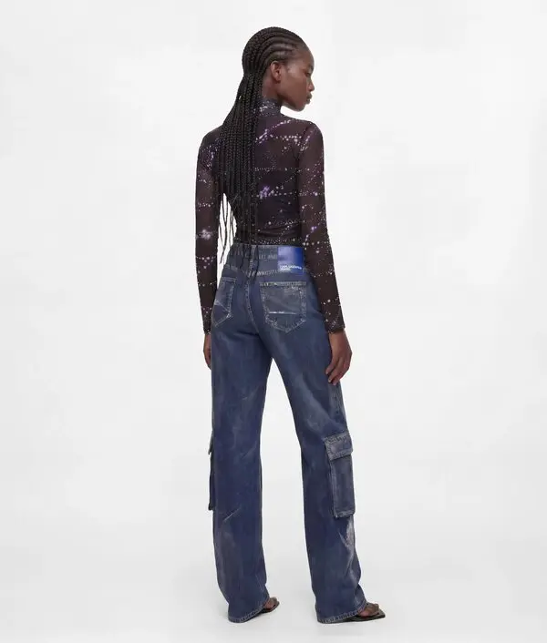 KL JEANS Jeans Utility Cargo Relaxed Fit Jeans