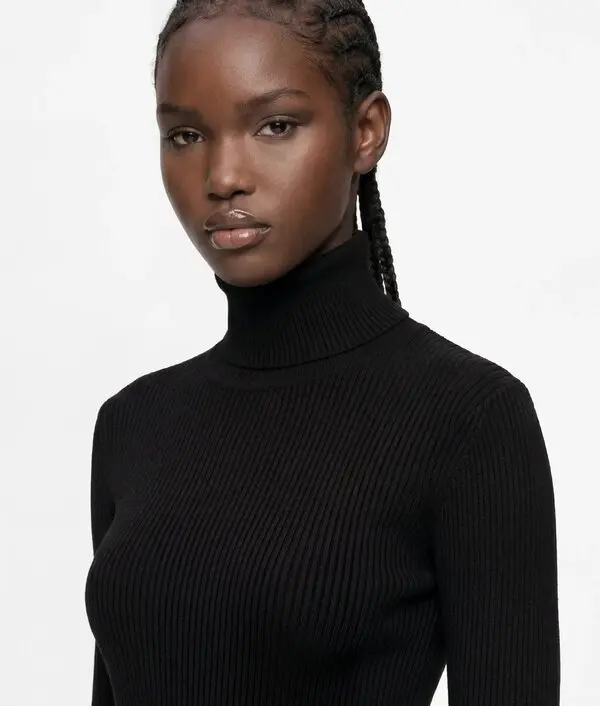 KL JEANS Jeans Ribbed Rollneck Sweater
