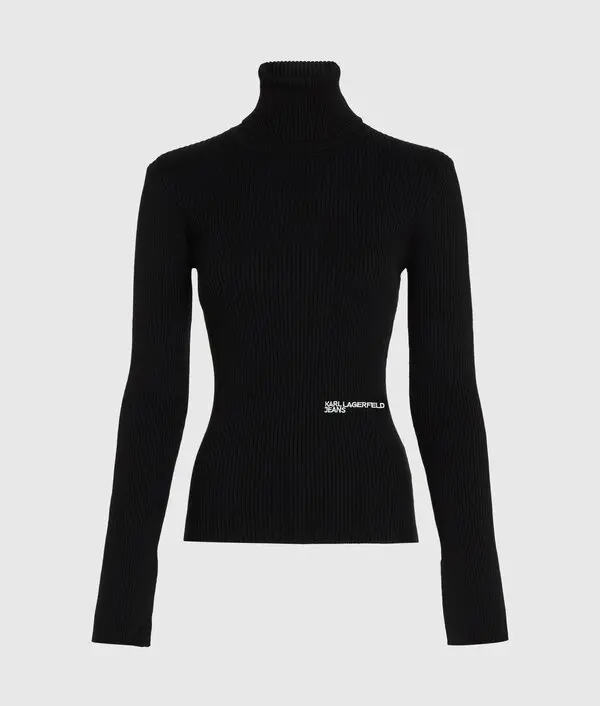 KL JEANS Jeans Ribbed Rollneck Sweater